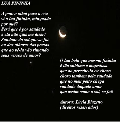 Poemas de Lua :: So videos e mensagens